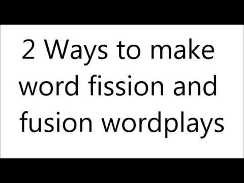 How To Rap - Wordplay pt.2 (Fission and Fusion)