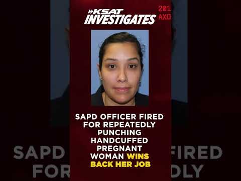 KSAT INVESTIGATES- See how SAPD Officer Elizabeth Montoya won back her job at KSAT.com