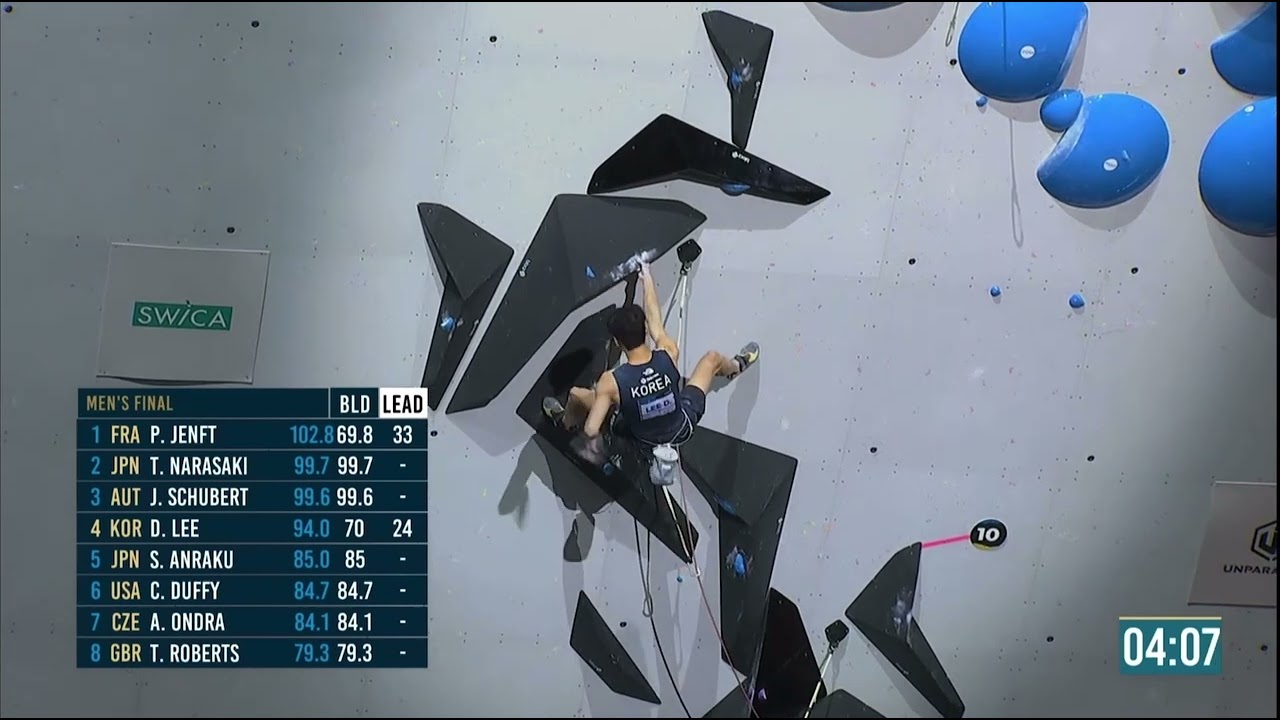 Dohyun Lee 🇰🇷 Lead Performance in Men’s Boulder & Lead Finals || Bern 2023