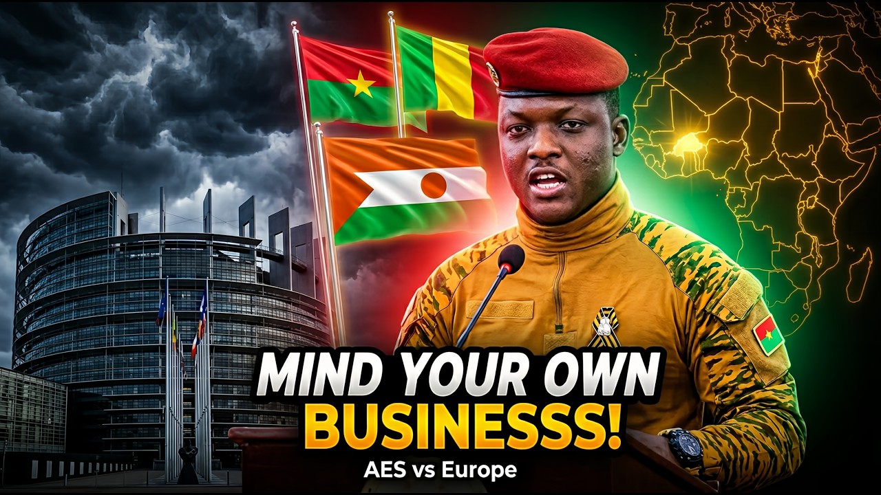 IBRAHIM TRAORÉ BLASTS EUROPE! “Mind Your Own Business” | AES Rising Against Foreign Control
