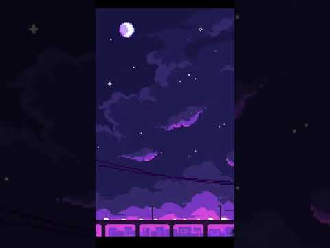 pixel art video wallpaper relaxing music