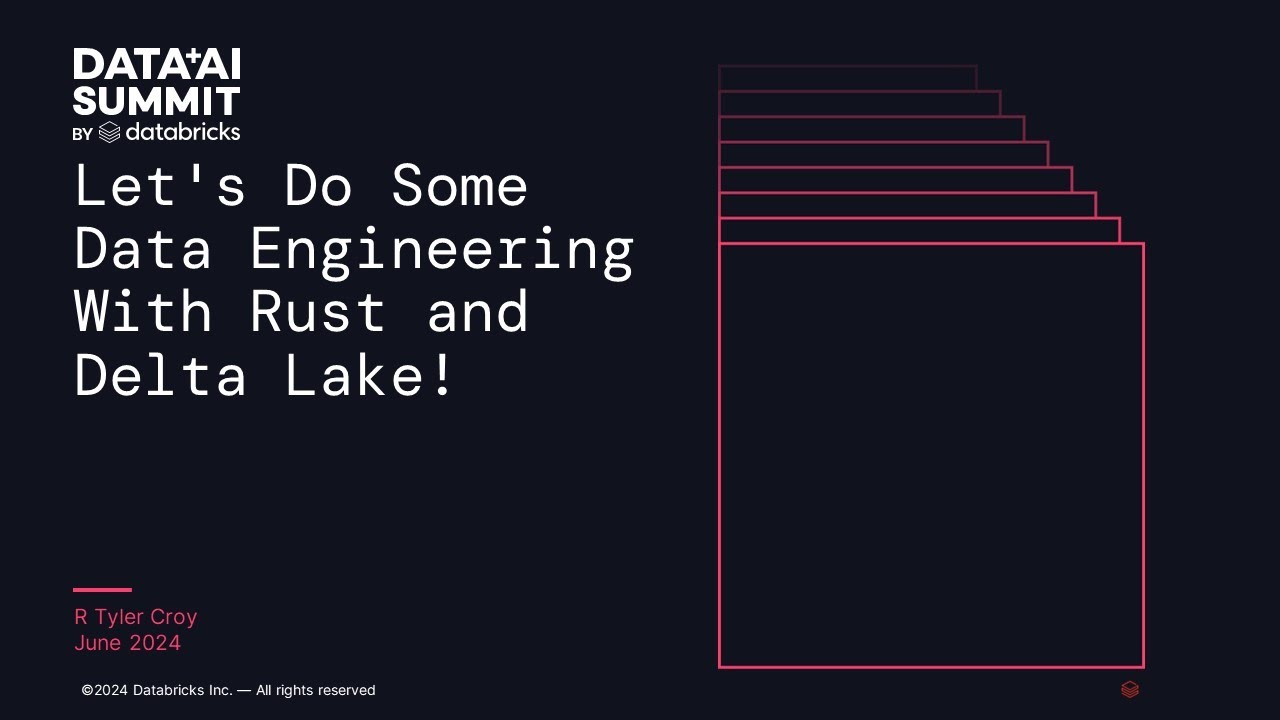 Let's Do Some Data Engineering With Rust and Delta Lake!