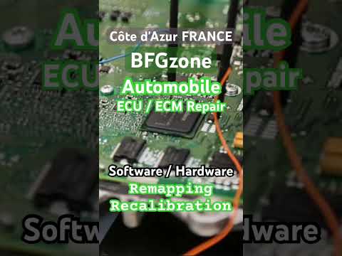 Automobile ECU ECM Repair Remapping Recalibration Automotive Cรดte d'Azur France