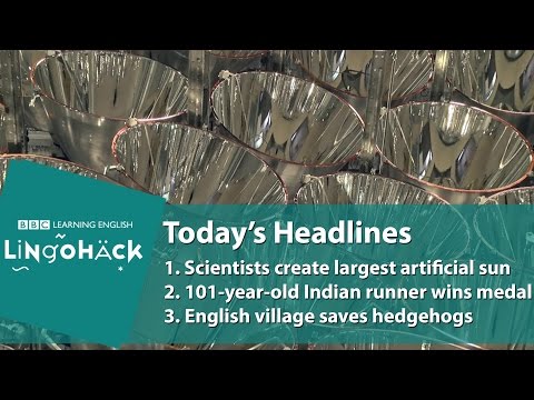 Learn words from the news: solar power, remarkable, sanctuary