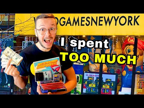 This Retro Game Store in New York is INSANE! (Videogamesnewyork)