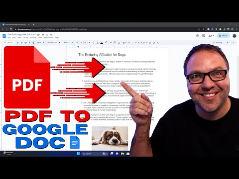 How to Convert PDF to Google Doc