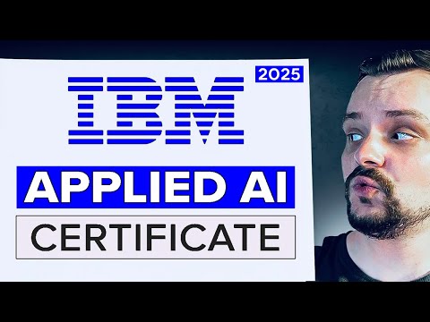 IBM Applied AI Professional Certificate - Review 2025 (Coursera Certificate Review)