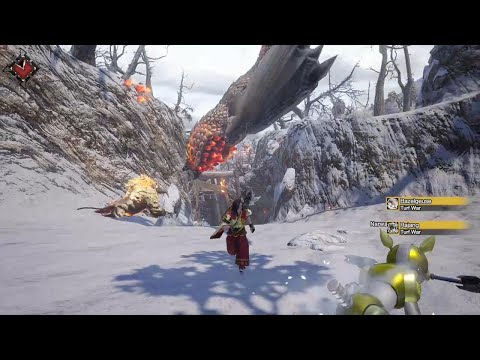 NEW Bazelgeuse VS Rajang Turf War | MH Rise Sunbreak Update