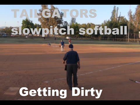 Nail biter Slow Pitch game - TailGators vs Te Poncho