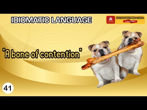 Idioms || A bone of contention || @EnglishByMuhammadAliBilal