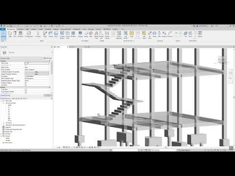 How to Model Stair in Revit Structure