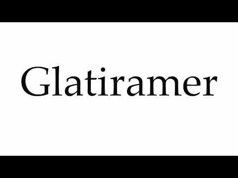 How to Pronounce Glatiramer