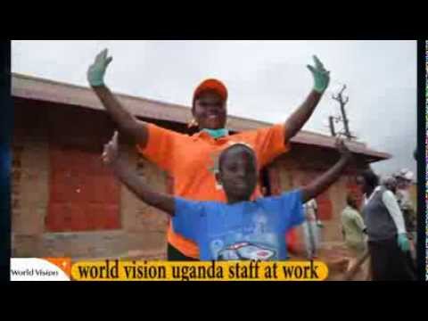 world vision uganda staff clean up kampala slums