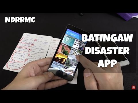 Batingaw - Disaster app from NDRRMC