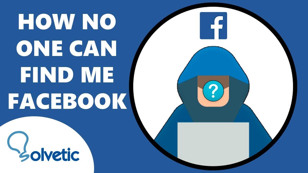 How No One Can Find me on Facebook