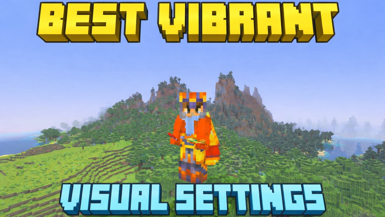 Best Settings for Vibrant Visuals | Minecraft Bedrock Performance Guide