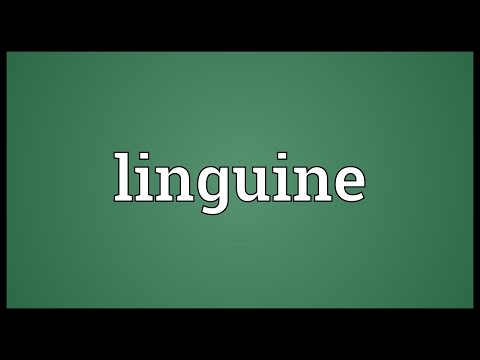 Linguine Meaning