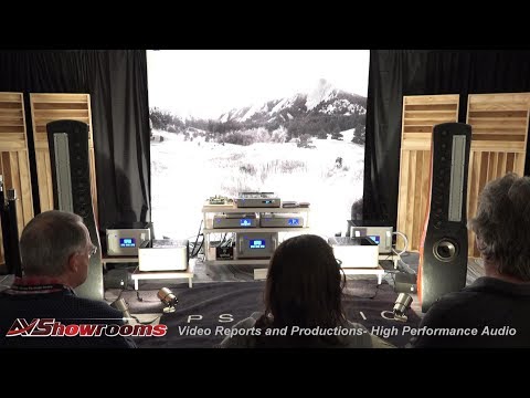 PS Audio, Arnie Nudell designed loudspeakers first listen, RMAF 2018