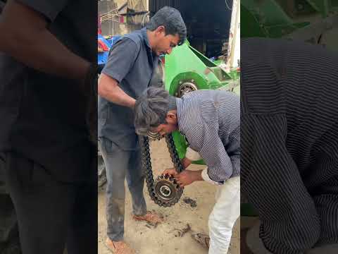 Sonalika Tractor green rotavator servicing || 🧑🔧mechanic