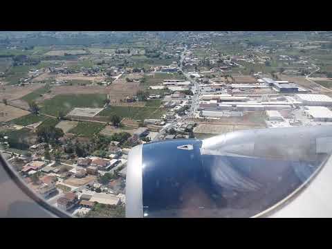Zakynthos Airport landing - perfect landing on ZTH