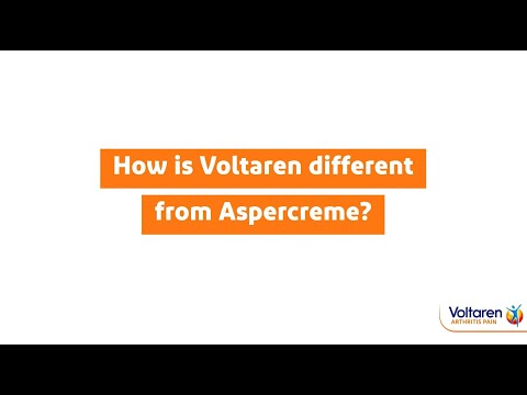 Voltaren vs. Aspercreme: What's the Difference? | Voltaren