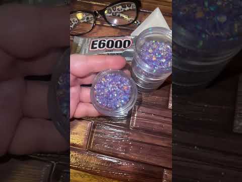 Bling tools #creative #bling #beats #rhinestones #e6000 #diy #crafter #artsandcrafts #shorts #fun