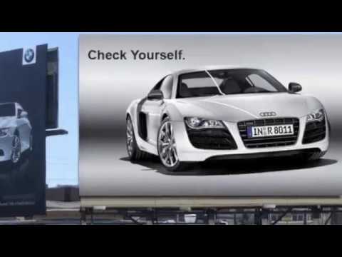 BMW Vs. Audi Billboard War Reignites. BMW to Move - autoevolution