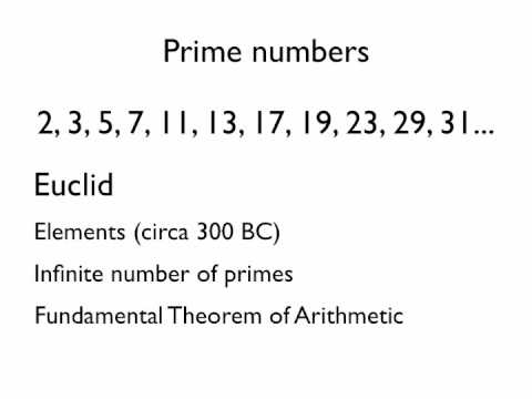 Prime Numbers