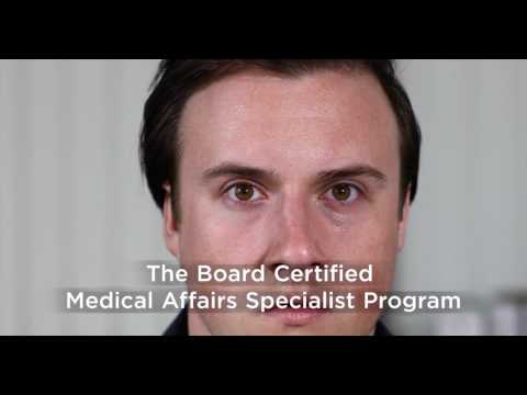 Who is a Board Certified Medical Affairs Specialist?