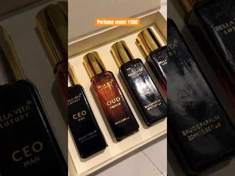 Perfume Under ₹500|BELLA VITA Men’s Luxury Perfume Gift set🔥 #perfume #review #unboxing #bellavita