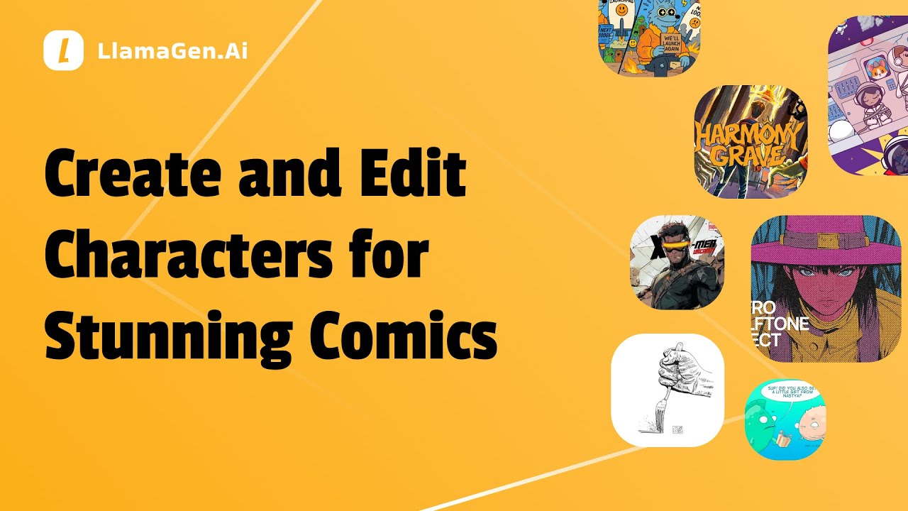 LlamaGen 101: Create and Edit Characters for Stunning Comics