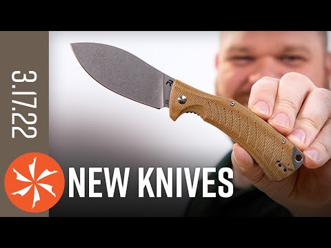 New Knives for the Week of March 17th, 2022 Just In at KnifeCenter.com