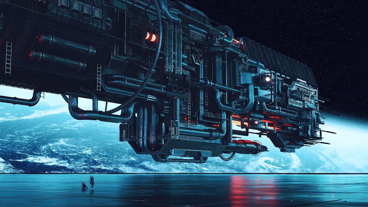 Future mechanical space rocket Noah's Ark