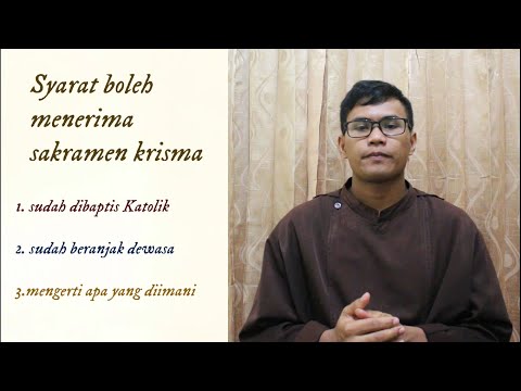 Sakramen Krisma dan Ekaristi untuk SD I Pendidikan Agama Katolik (Bag. 2)