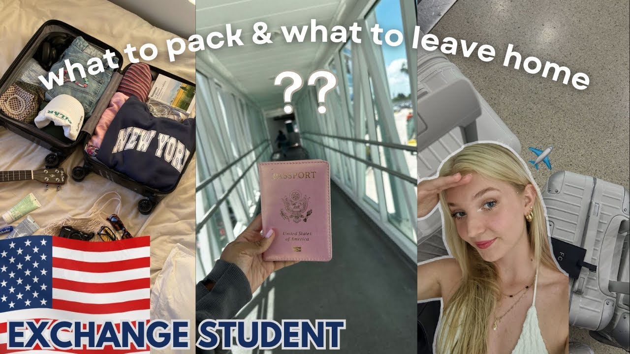 exchange year - what to pack & what to leave at home / exchange student