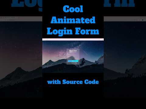 ????Login Form Styles Using HTML & CSS | No JavaScript! | #webdevelopment #coding #animation #design