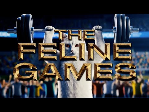 Cats Compete in The Feline Games!!! #funny #cats #lol #catvideos