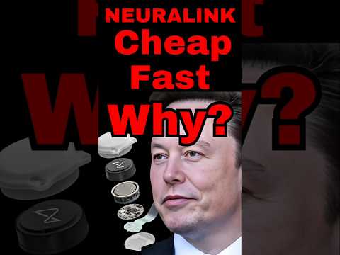 Elon Musk Neuralink So Cheap and Fast, but WHY? #elonmusk #neuralink #applewatch