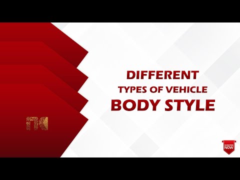 Different Types of Vehicle Body Style