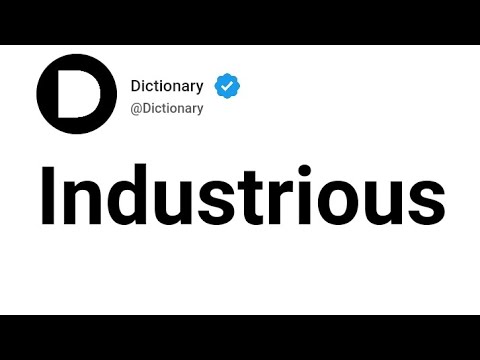 Industrious Meaning In English