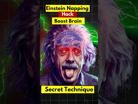 Einstein's Napping Hack for Boosting Brain Memory #healthtips #einstein #antiagingsecrets