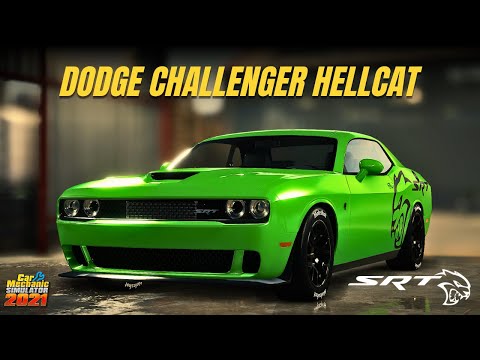 Steam Community :: Video :: Dodge Challenger SRT Hellcat - Restoration - Car Mechanic Simulator 2021