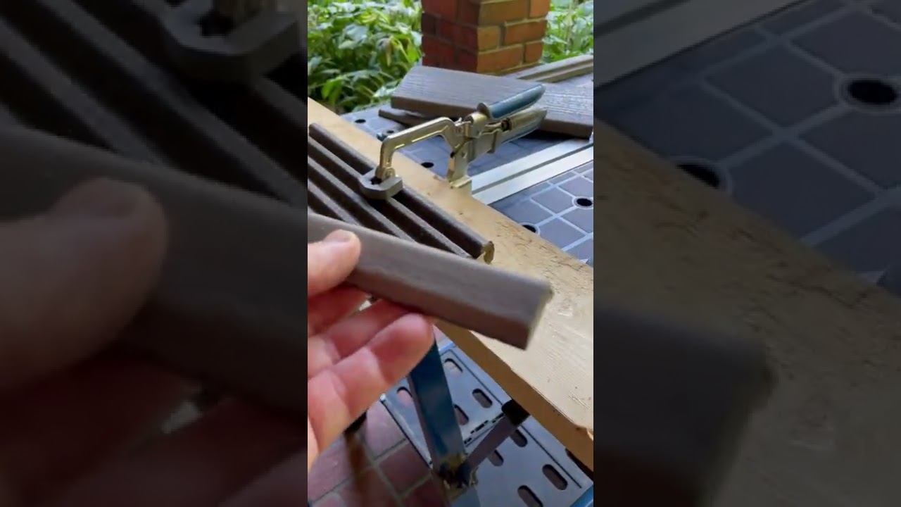 DIY Trex Deckboard End Cap