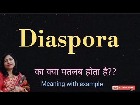 Diaspora meaning l define diaspora l meaning of diaspora l vocabulary