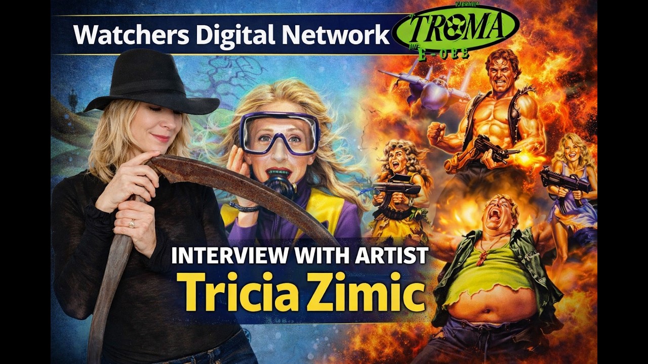 Tricia Zimic: Conseration Artist, Sculptor, Storyteller - Artwork for Troma, Nancy Drew & More!