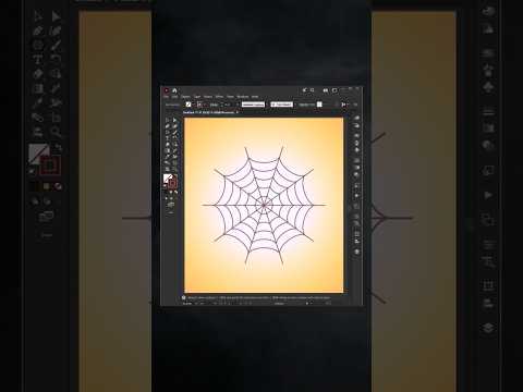 Drawing Perfect Spider Webs in Adobe Illustrator #vectopix #illustrator #motion #graphicdesign