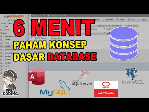 Memahami Konsep Dasar Database dan Komponen di Dalamnya | Database & SQL Tutorial