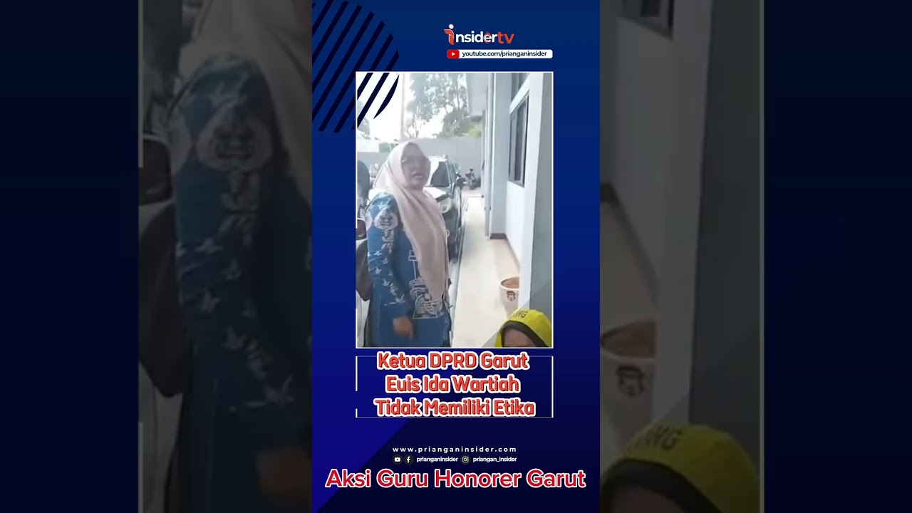 Aksi Ribuan Guru Honorer, Video Ketua DPRD Garut Viral Keluarkan Ucapan ...