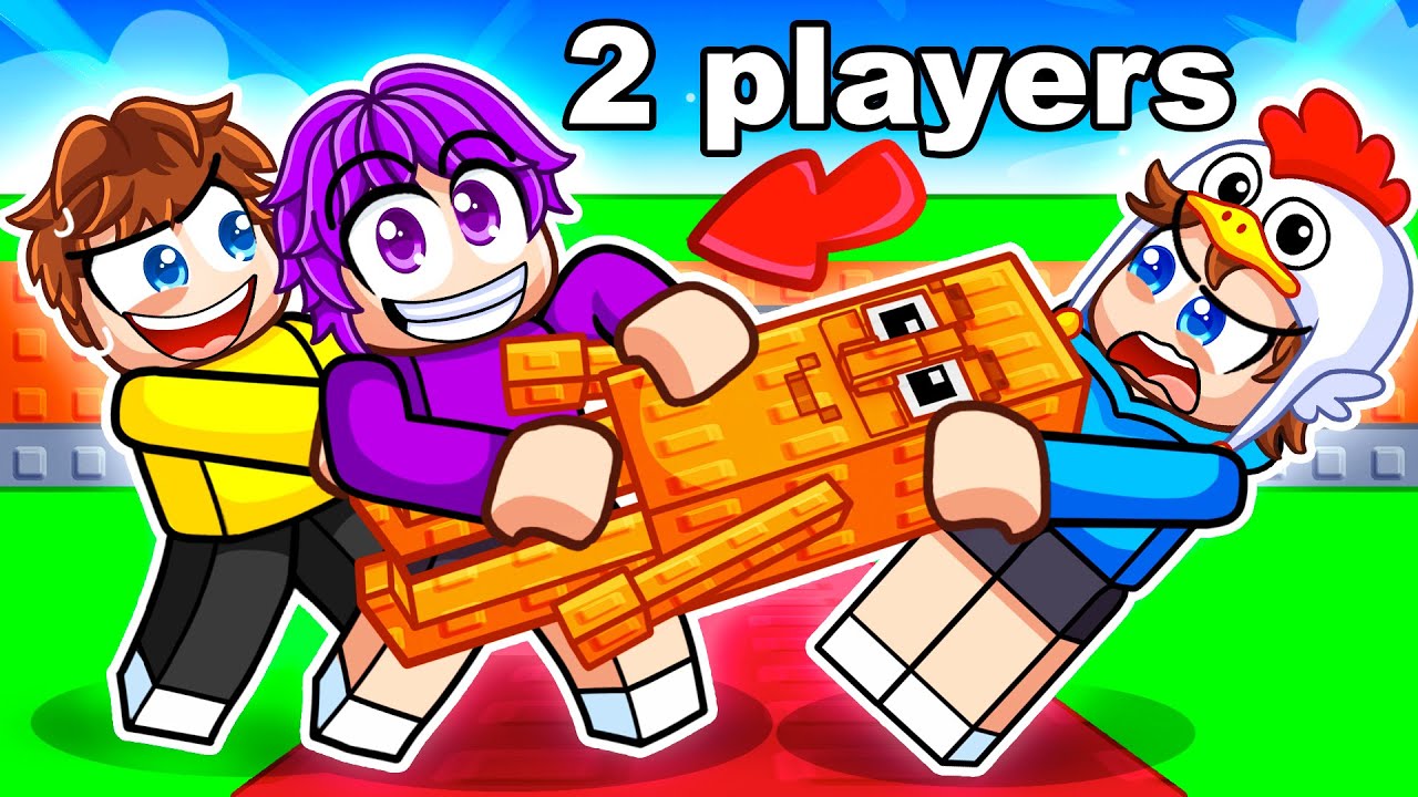 Playing The New 2 Player Steal a Brainrot!