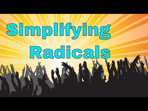 Simplifying Radicals, Add, Subtract, Rationalize the Denominator of a Square Root